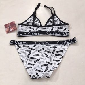 Calvin Klein | Intimates & Sleepwear | Calvin Klein Bralette And Panty ...